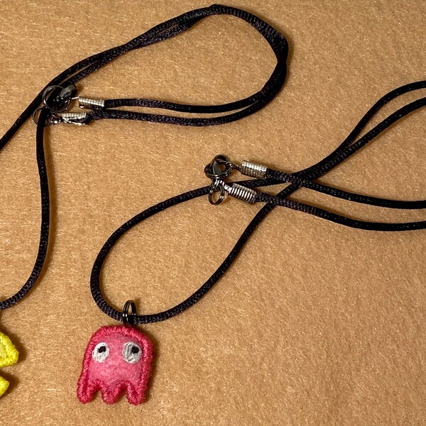 Pacman Necklace - Etsy