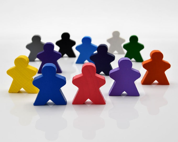 Giant Wooden Meeple for Board Game Lovers - Ready to Paint - Etsy