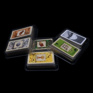 Board Game Card/token Box: Mini Euro Size Double - Etsy