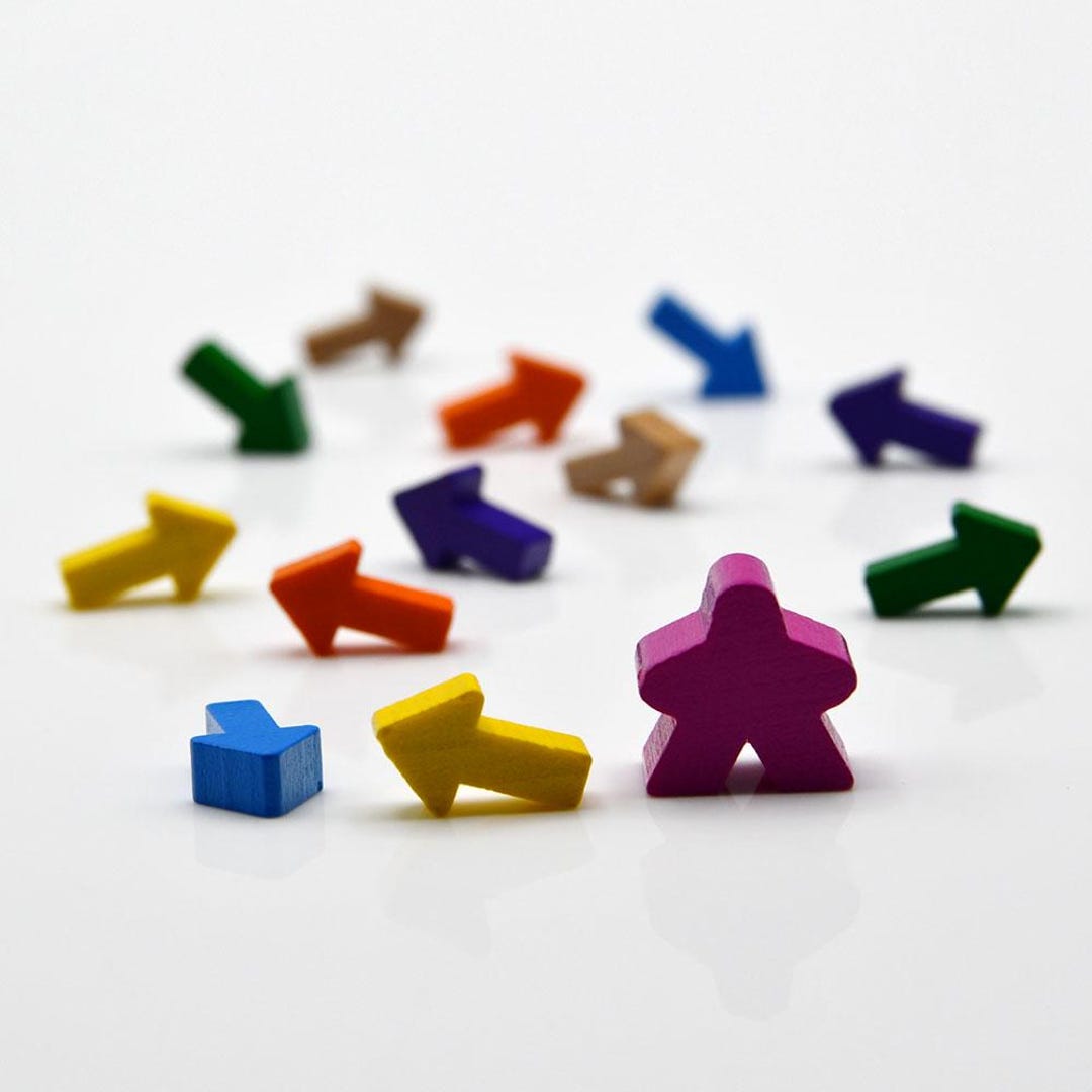 Mini Arrow 16x10mm [20 Colors] Wooden Token to Board Games /wargames - Etsy