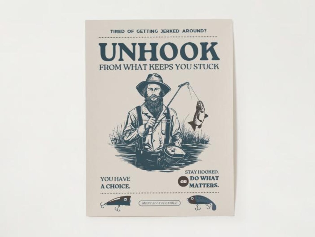 Unhook Poster 18X24 digital Download - Etsy