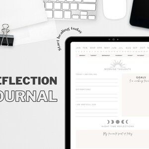 30 Day Reflection Journal | Start Healing Today! - Etsy