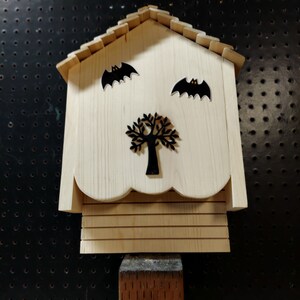 Bat House of Pine and Cedar Bat Box Bat Cave Bat Conservation Bat ...