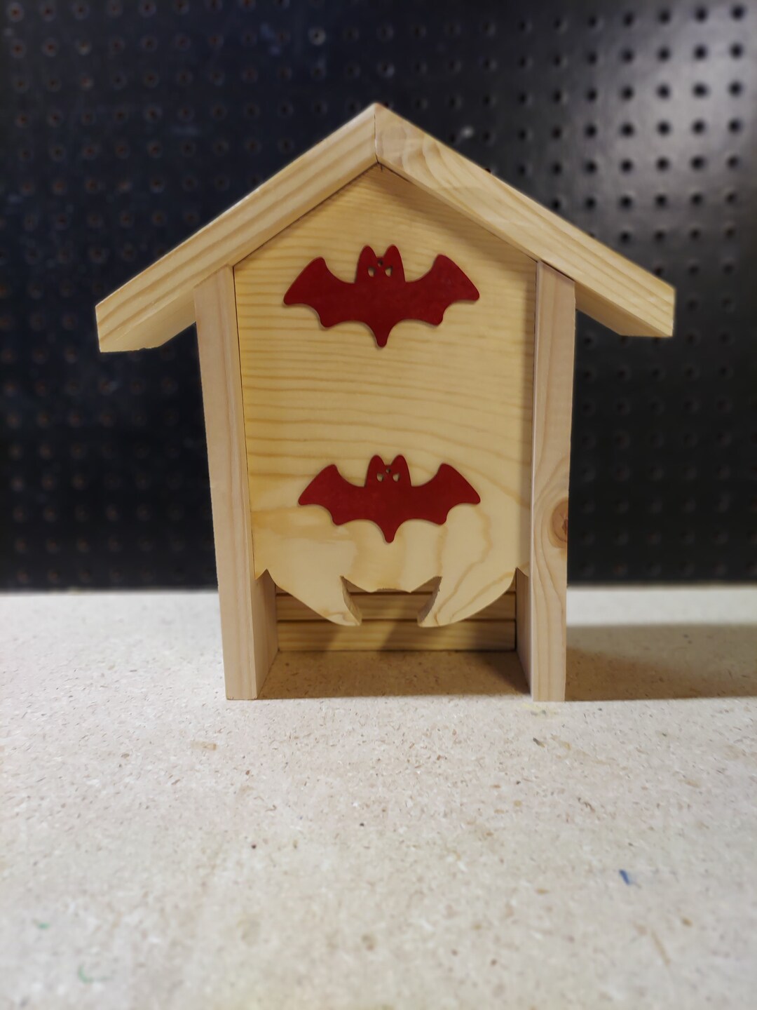 Hand Made All Pine Bat House - Bat Haven - Single Chamber - Easily Hung ...