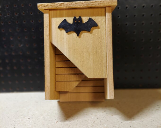 Cedar Double Chamber Bat House, Bat Box, Bat Haven, Bat Home, Bat Cave ...
