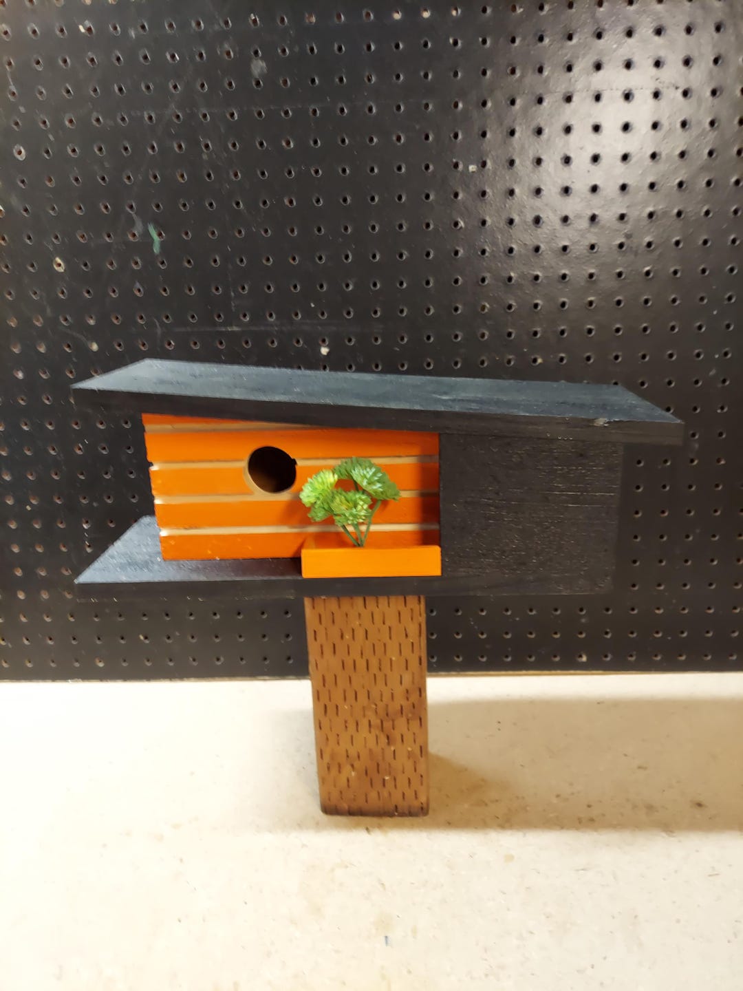 Oregon State Colors - Mid Century Modern Birdhouse / Feeder - 100% ...