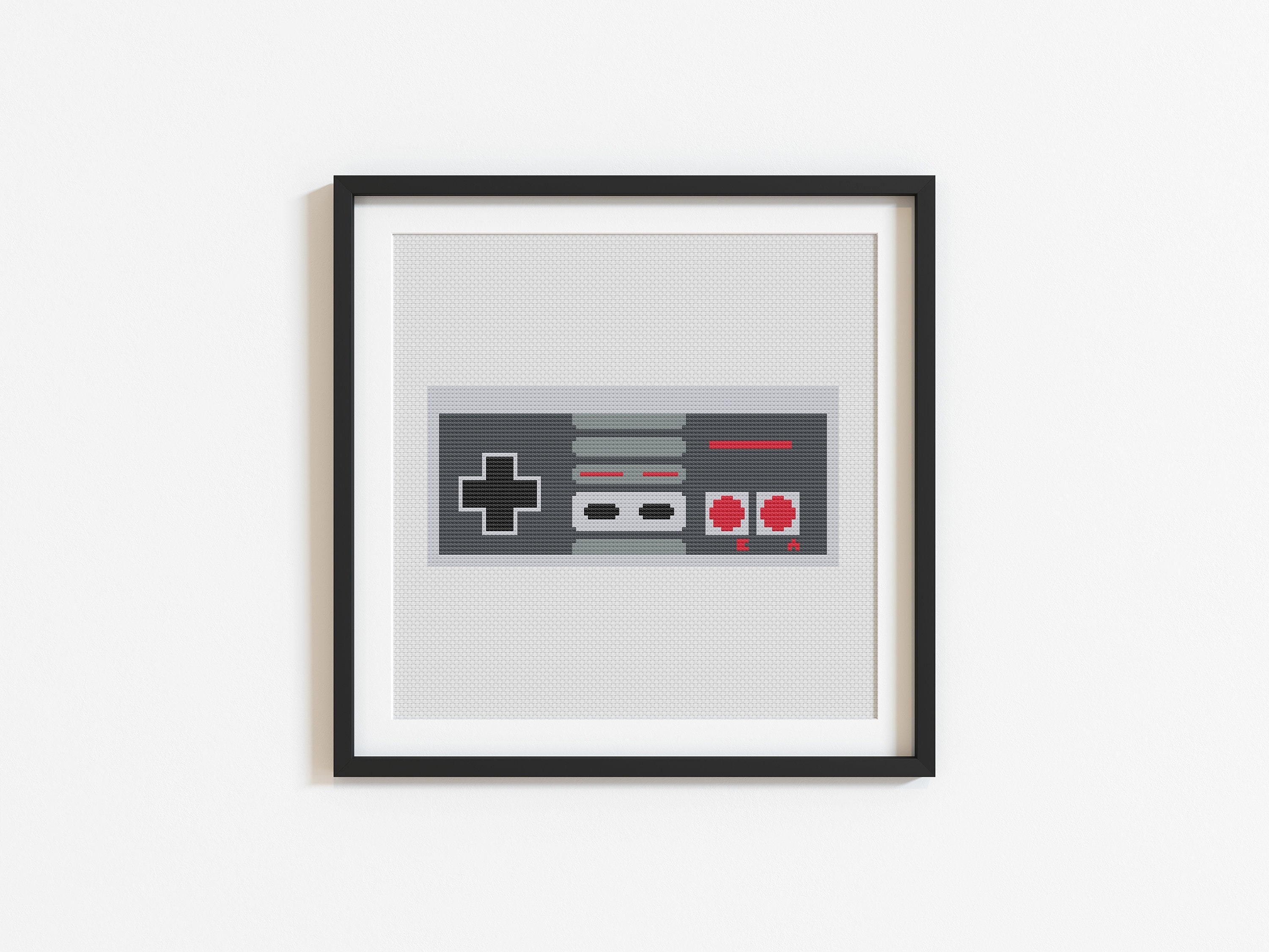 Video Games Console Controller Cross Stitch Pattern Modern Cross Stitch ...