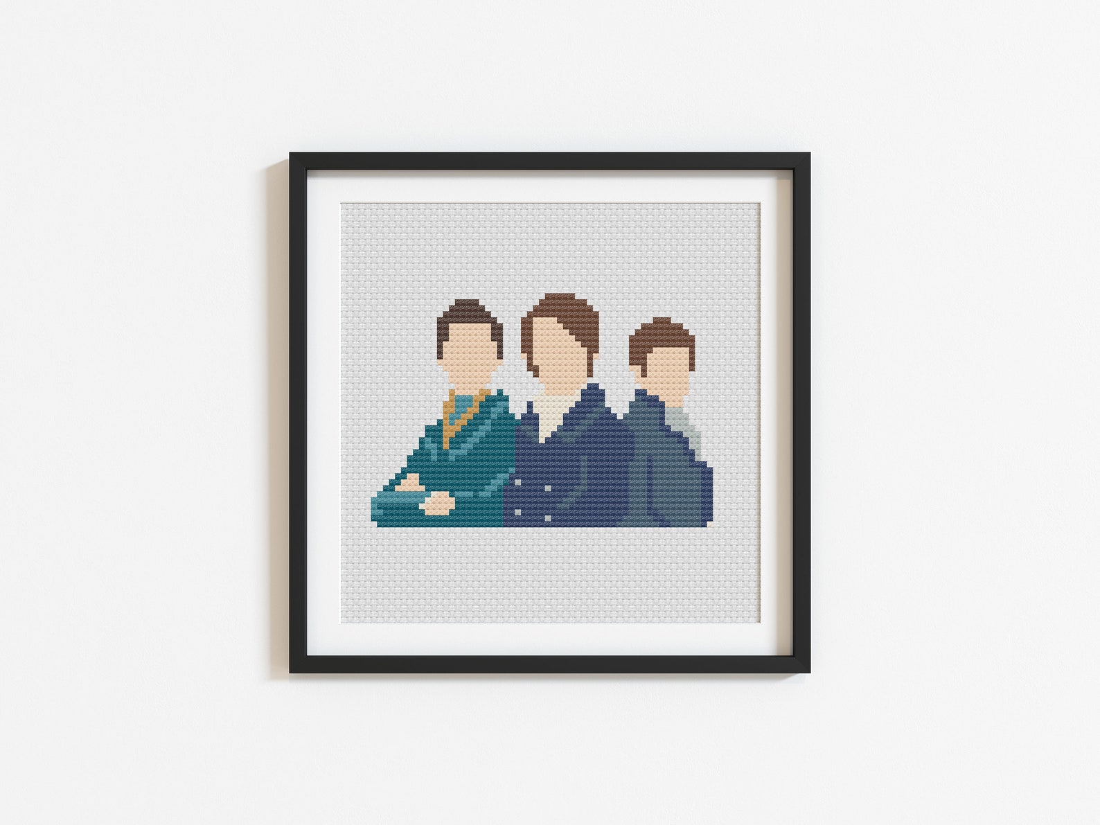 Bridgerton Brothers Cross Stitch Pattern Anthony, Benedict and Colin ...