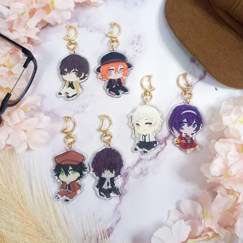 Bungou Stray Dogs Keychain - Etsy