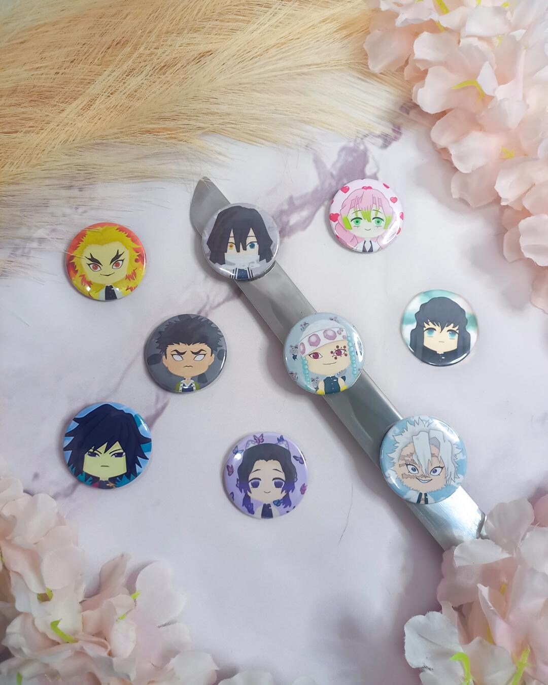Demon Slayer Badge - Etsy