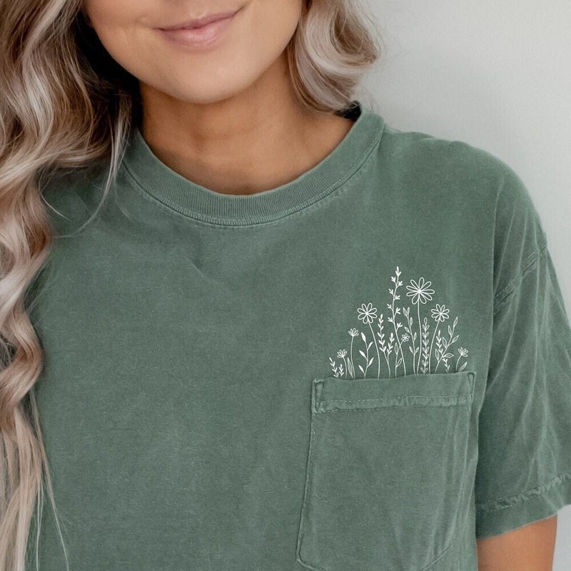 Botanical Shirt - Etsy