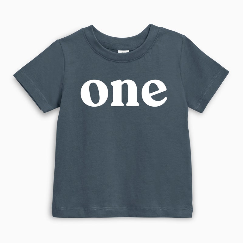 One Birthday Shirt - Etsy