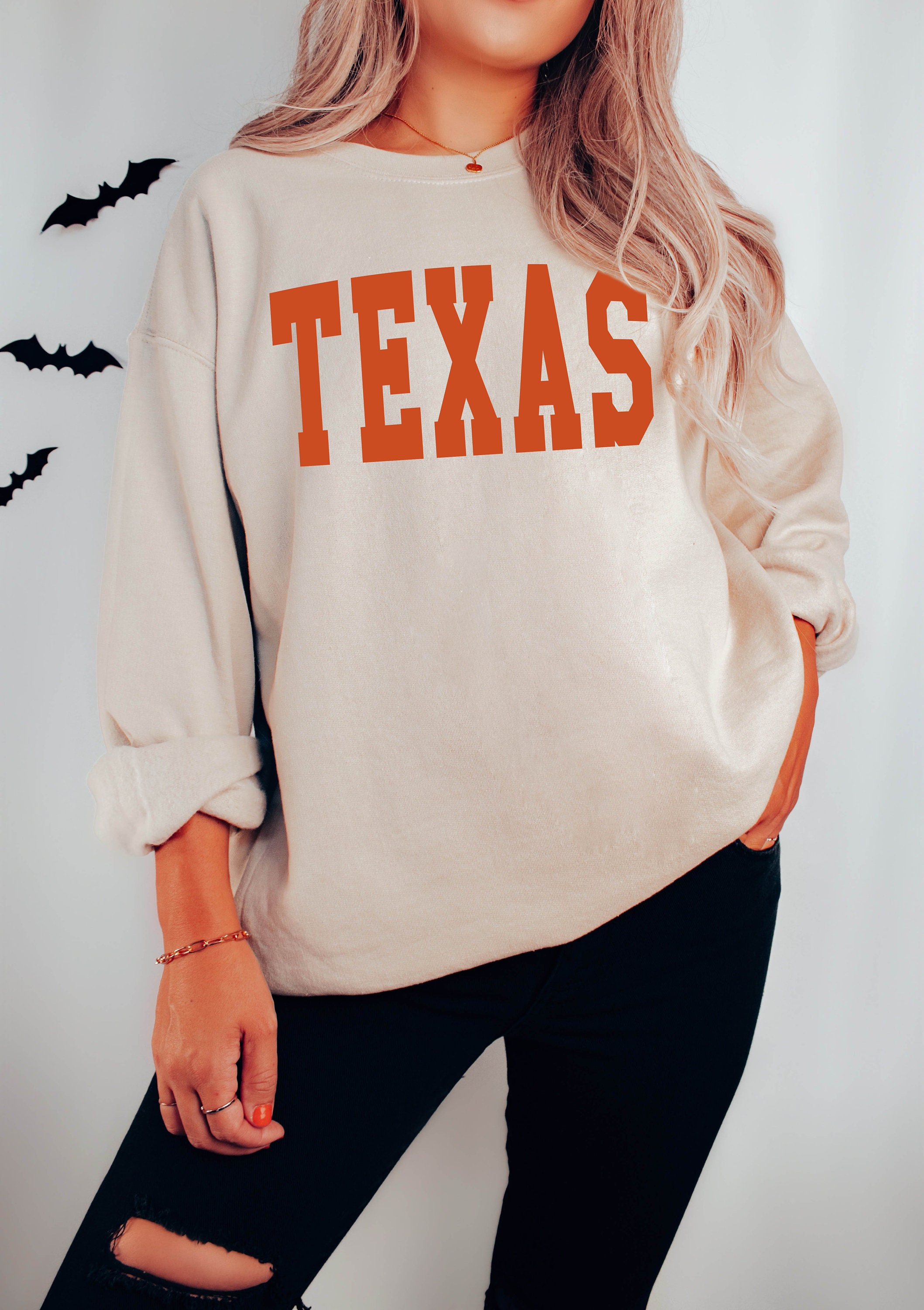 Texas Sweatshirt University of Texas Texas Shirts State - Etsy