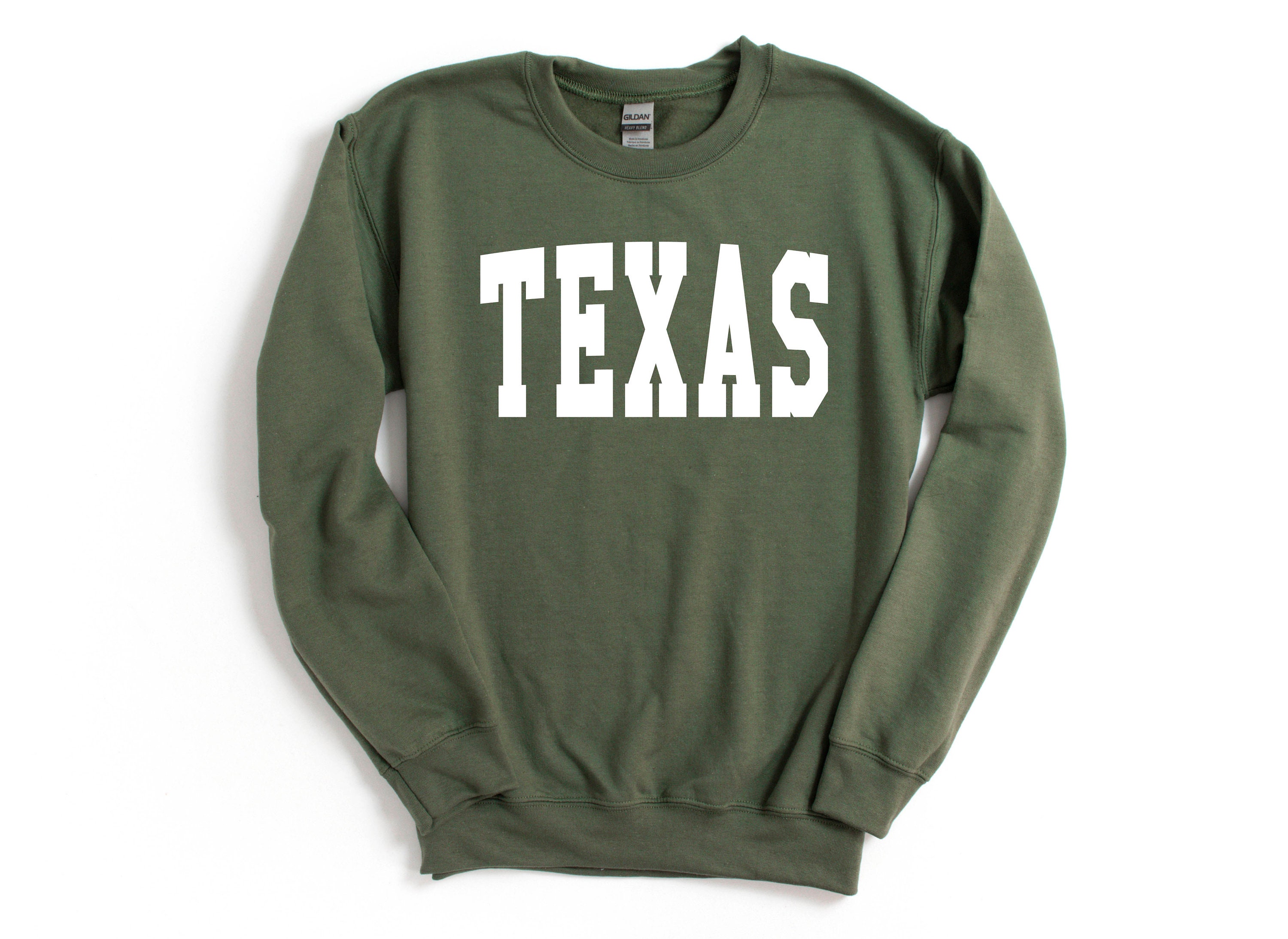Texas Sweatshirt University of Texas Texas Shirts State - Etsy
