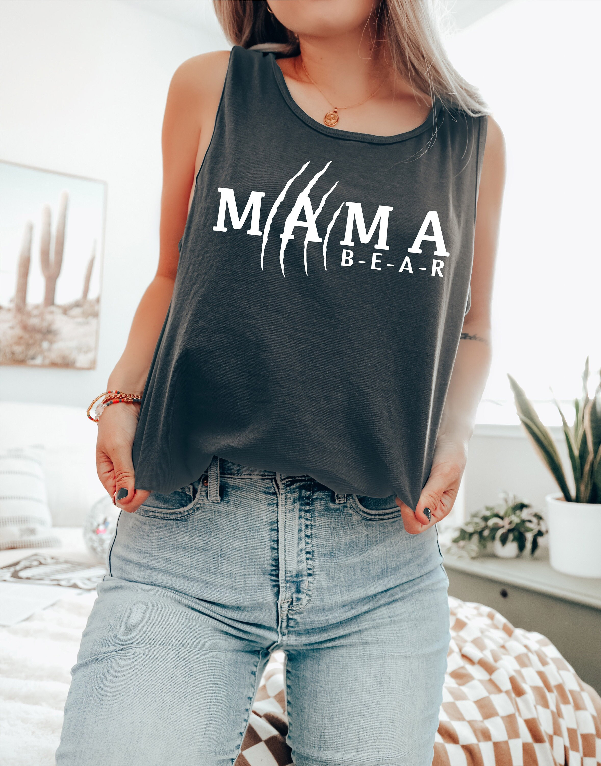 Comfort Colors Mamabear Tank, Mothers Day Tank, Mom Tanks, Mama T Tank ...