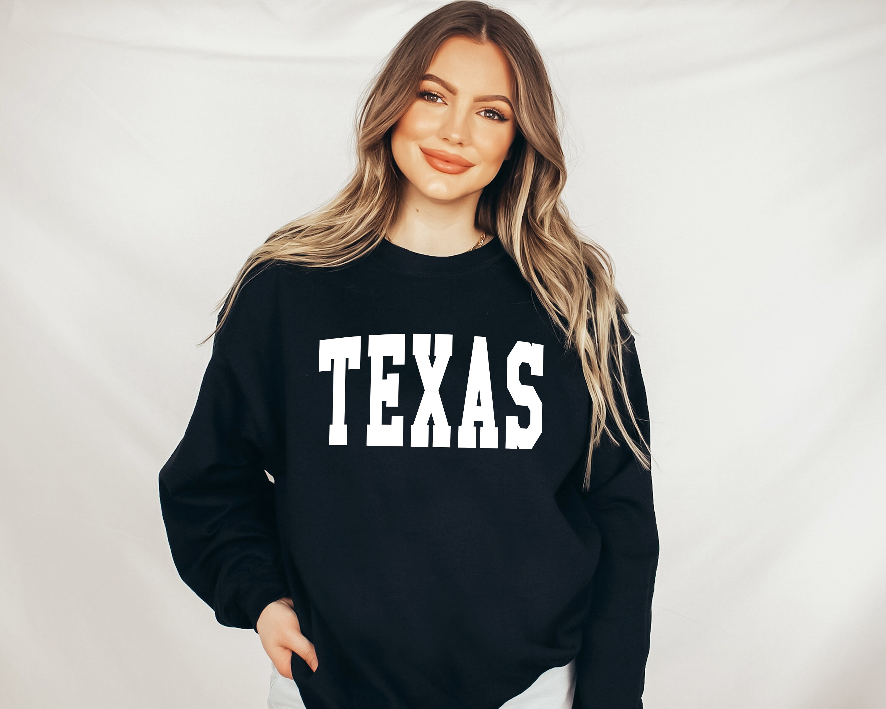 Texas Sweatshirt University of Texas Texas Shirts State - Etsy