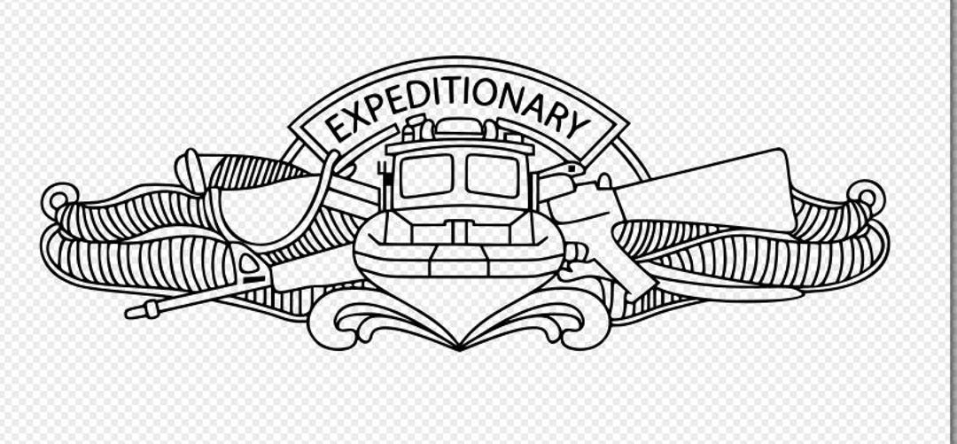 US Navy Enlisted Expeditionary Warfare Specialist Insignia SVG PNG - Etsy
