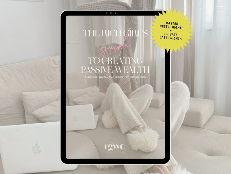 Passive Wealth Ebook + Freebie Bundle | Digital | Digital Marketing Ebook MRR | Faceless ...