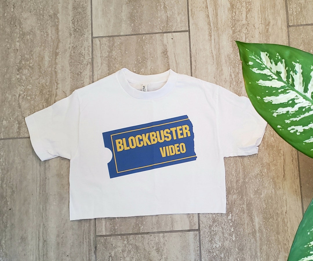 Blockbuster Video Cropped Top Shirt - Etsy