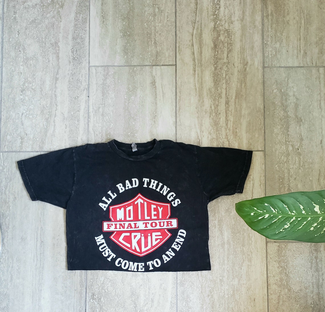 Vintage Style Rock Band Cropped Top Shirt - Etsy