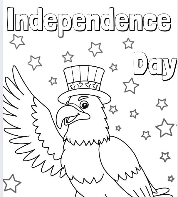 Fourth of July Coloring Pages for Kids - Etsy