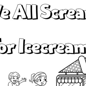 Summer Coloring Pages for Kids - Etsy