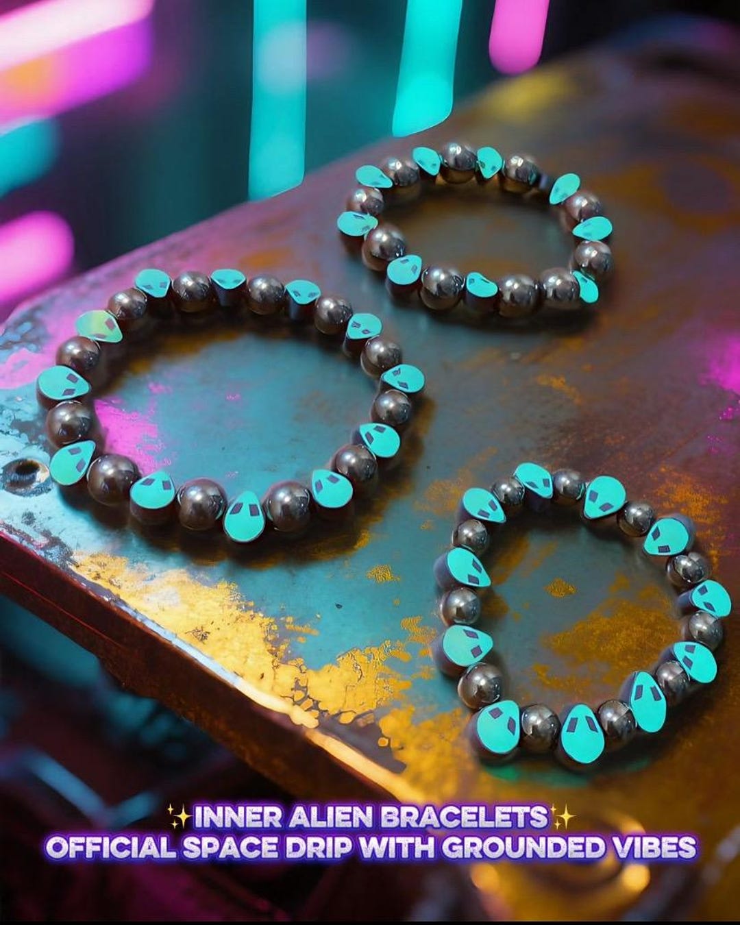 Inner Alien Bracelets - Etsy