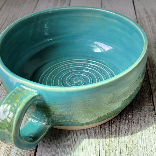 Pottery Shaving Mug - Etsy