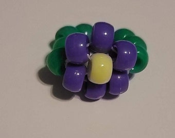 Kandi Flower Ring | Etsy