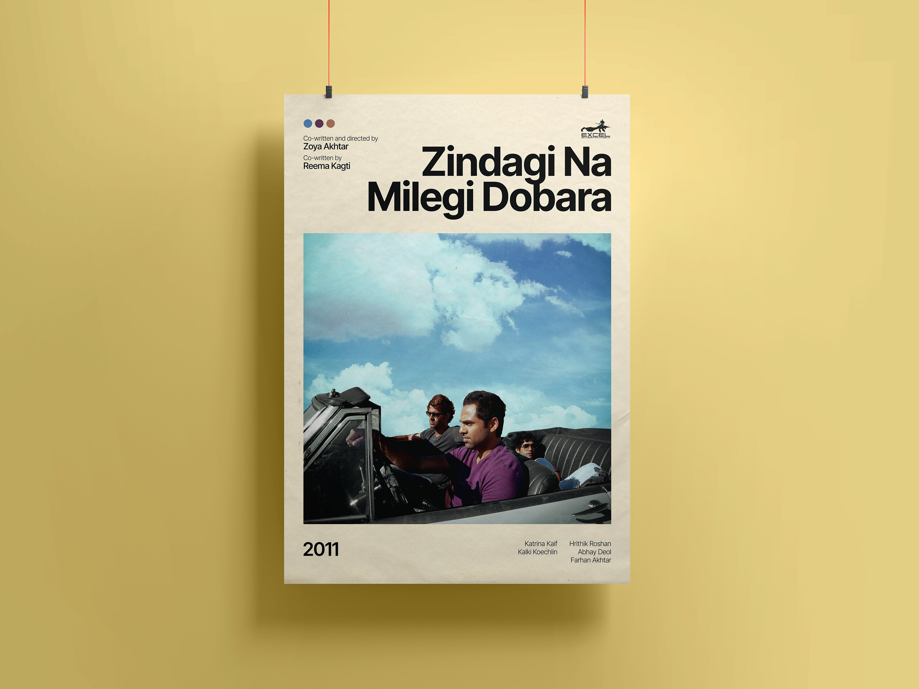 Zindagi Na Milegi Dobara Poster Copied