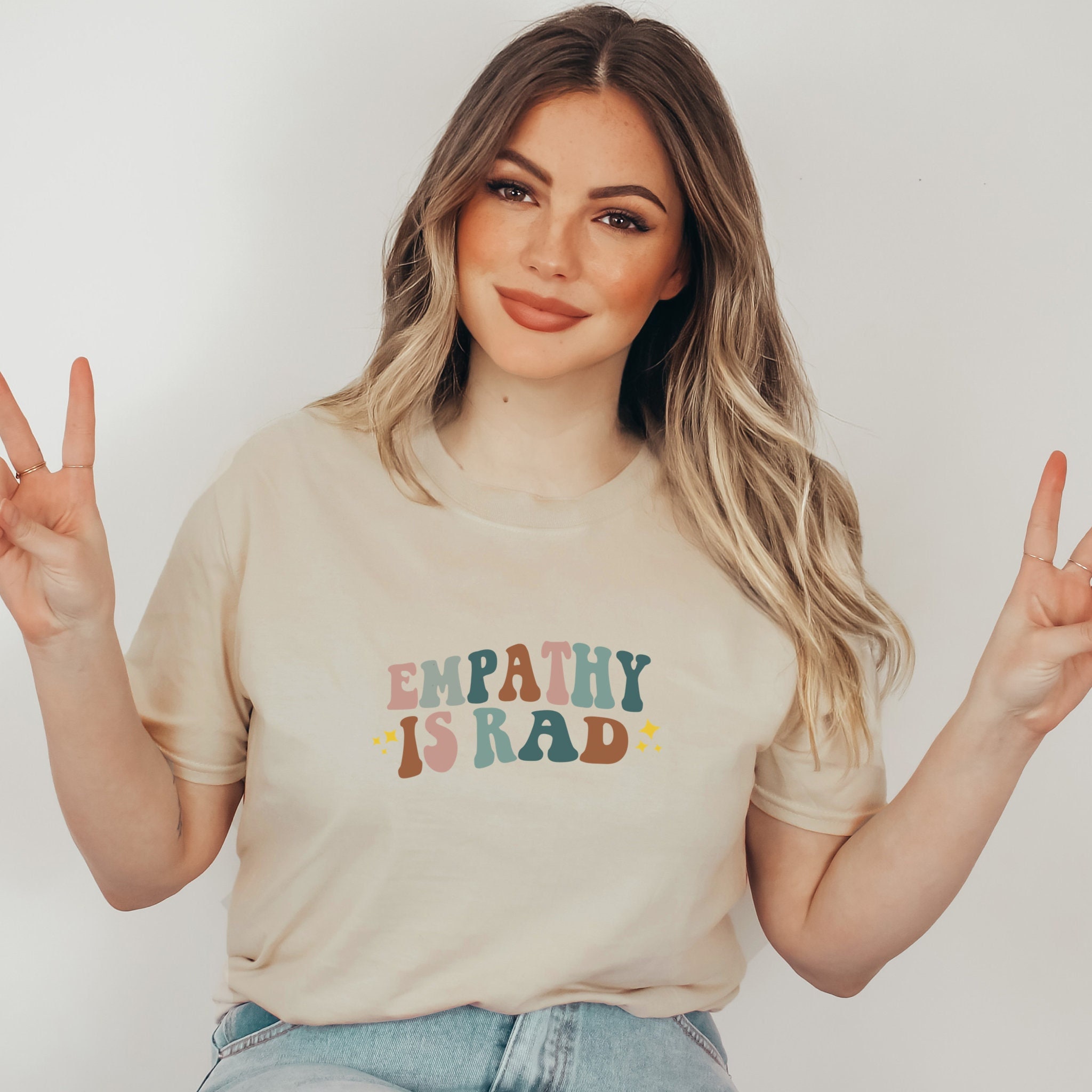 Empathy Shirt Empathy is Rad Empathy Sweatshirt Anxiety Shirt Kind ...