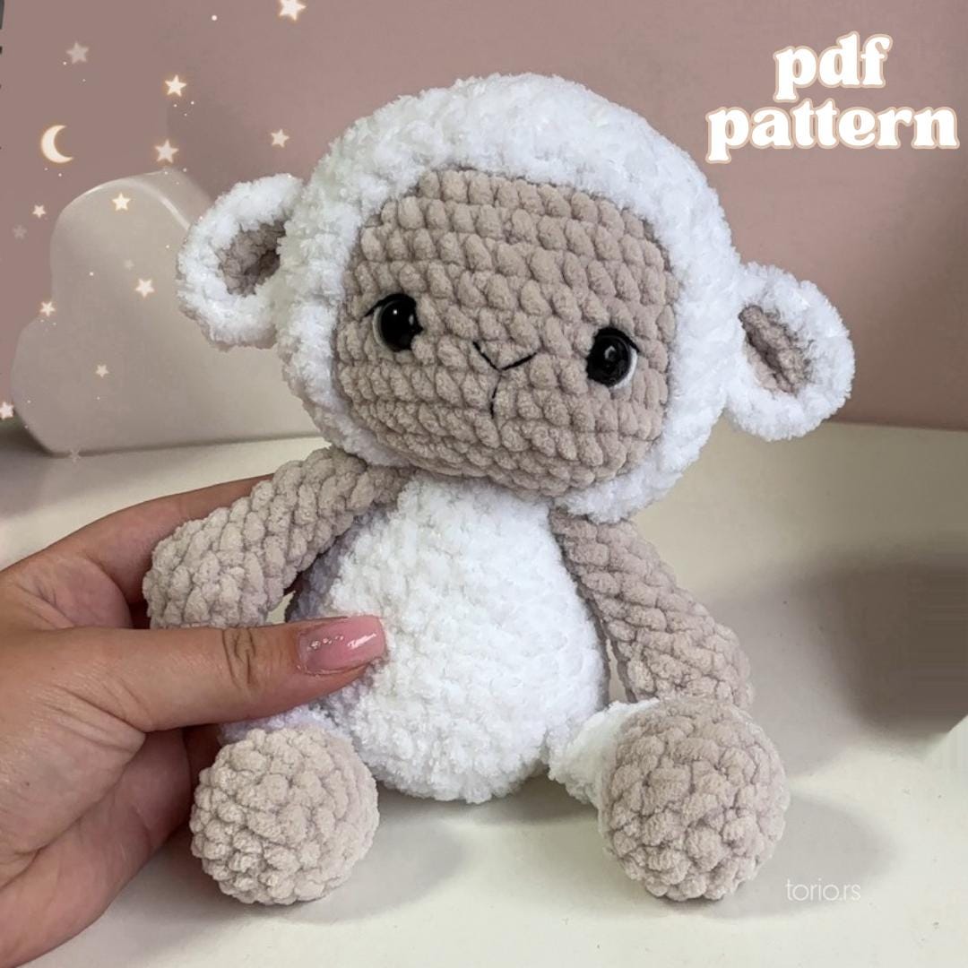 Baby Sheep Pattern - Etsy