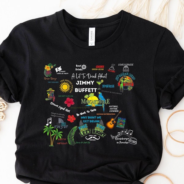 Jimmy Buffett Tribute Shirt - Etsy