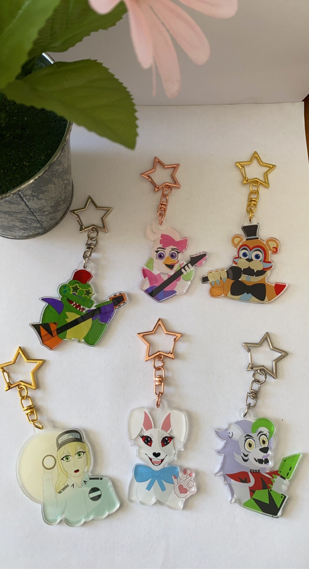 Five Nights at Freddy's Security Breach Charms - Etsy
