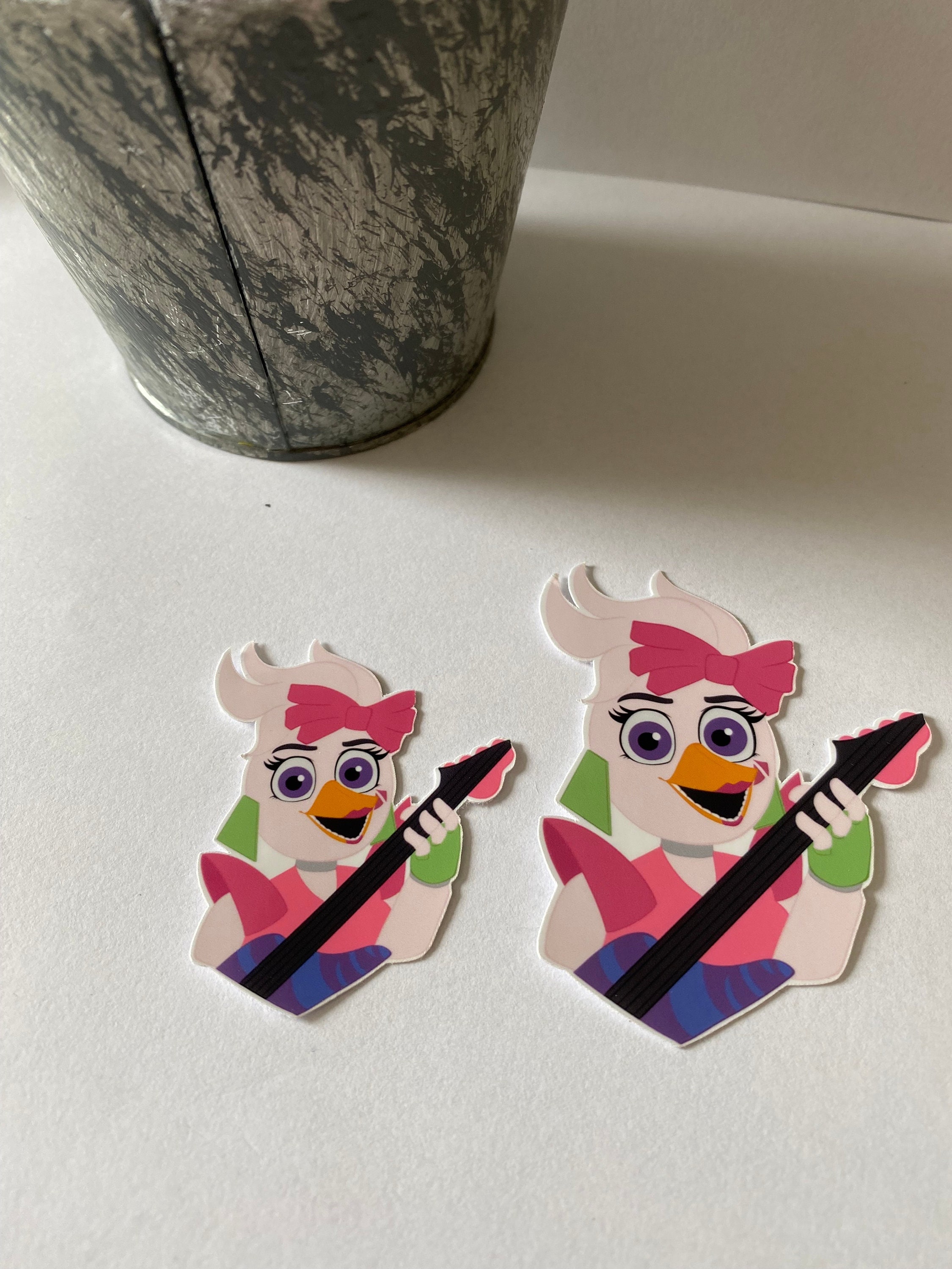 Glamrock Chica Sticker FNAF - Etsy