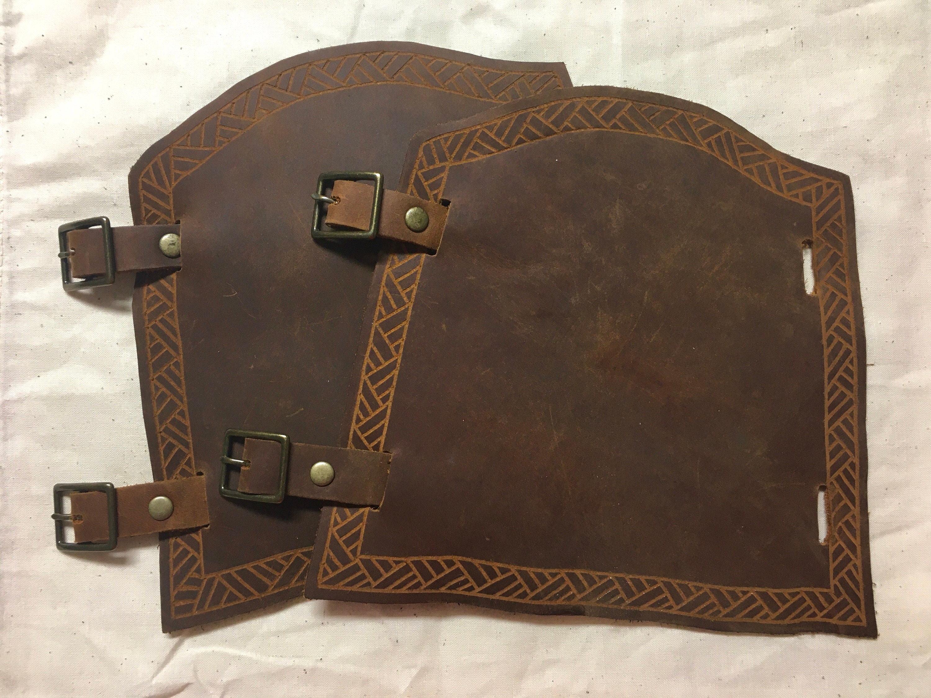 Viking Leather Vambraces PDF Armor Pattern Download - Etsy