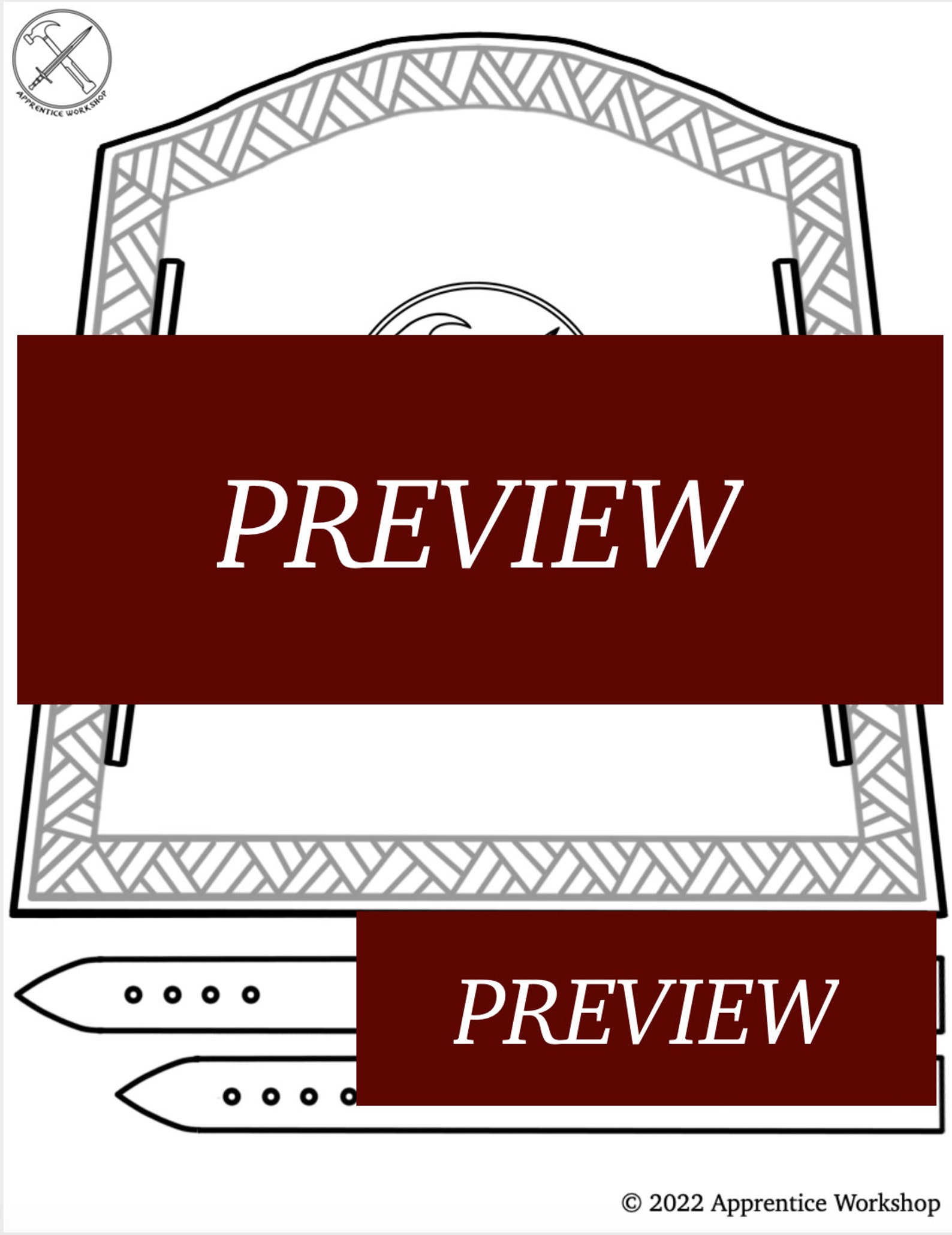 Viking Leather Vambraces PDF Armor Pattern Download - Etsy