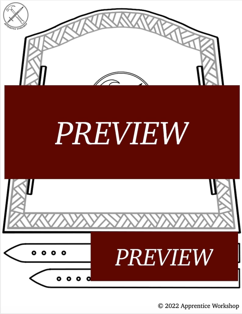 Viking Leather Vambraces PDF Armor Pattern Download - Etsy