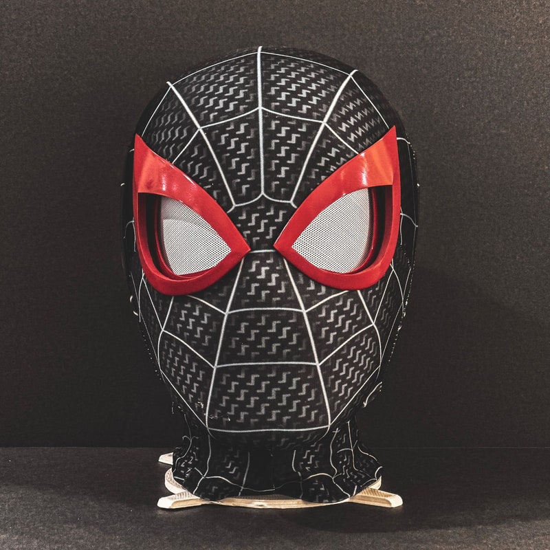 Spiderman Mask Moving Eyes - Etsy