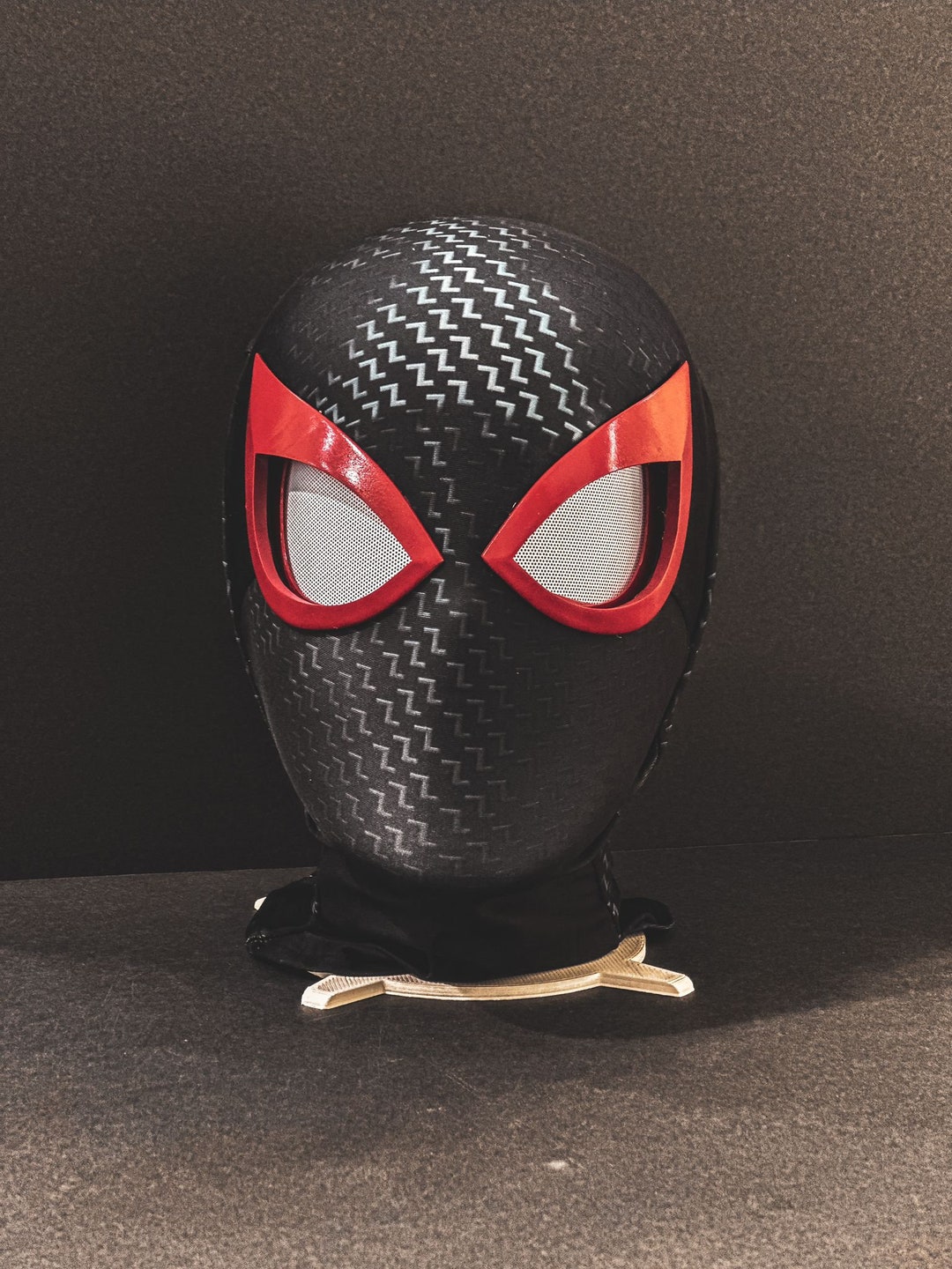 Miles Morales New Suit Spiderman Mask With Individually Controlled ...