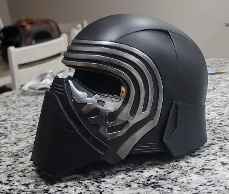 Kylo Ren Full Size Helmet Etsy