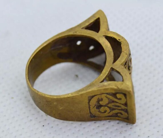 Rare ancient bronze ring moroccan wedding ring amazin… - Gem
