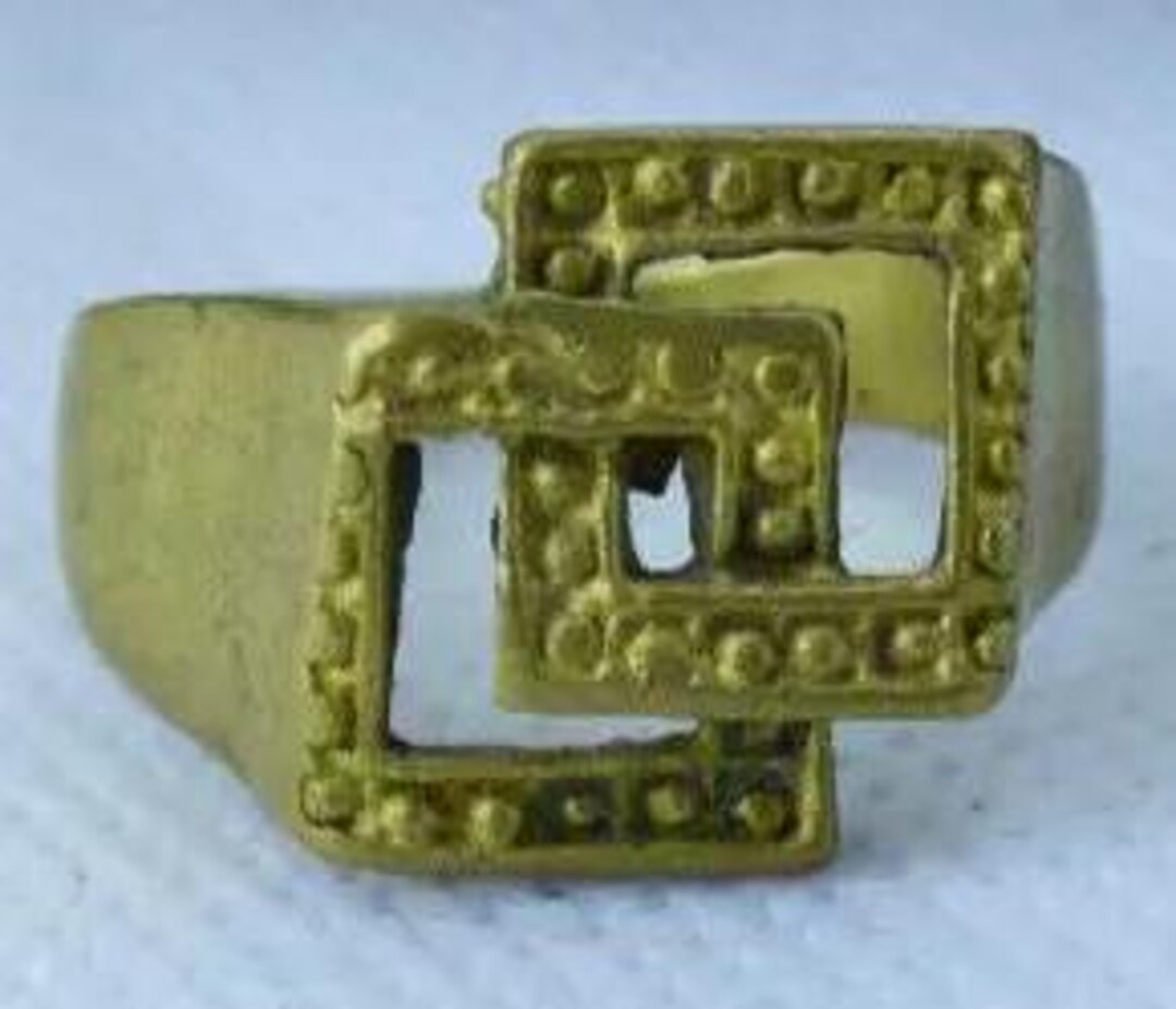 Morocco RING, Vintage Moroccan Brass Ring, Antique Saharan Berber ...