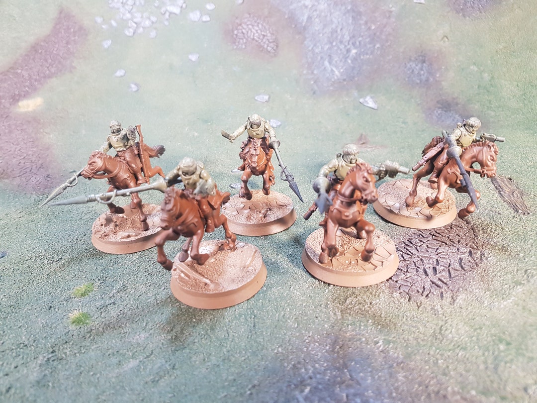 Imperial Guard Tallarn Desert Raiders Rough Riders Paint Ready - Etsy