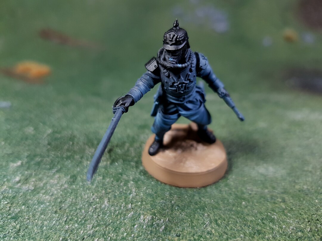 Death Korps Lieutenant Fits Krieg Paint Ready - Etsy