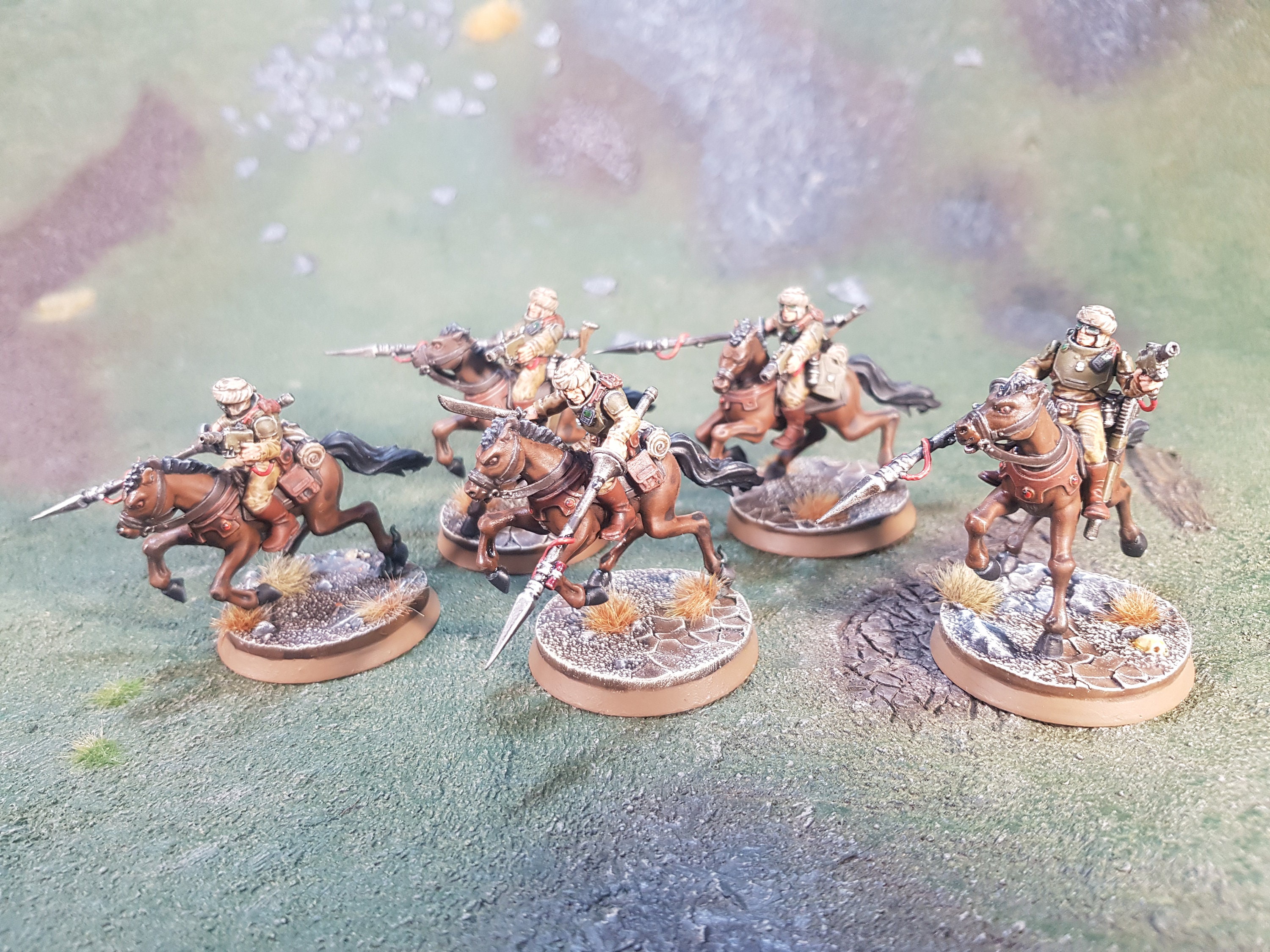 Imperial Guard Tallarn Desert Raiders Rough Riders - Etsy UK