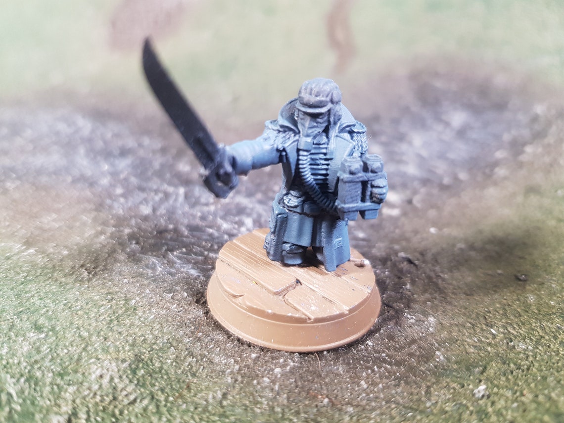 Death Korps Tank Commander Fits Krieg - Etsy