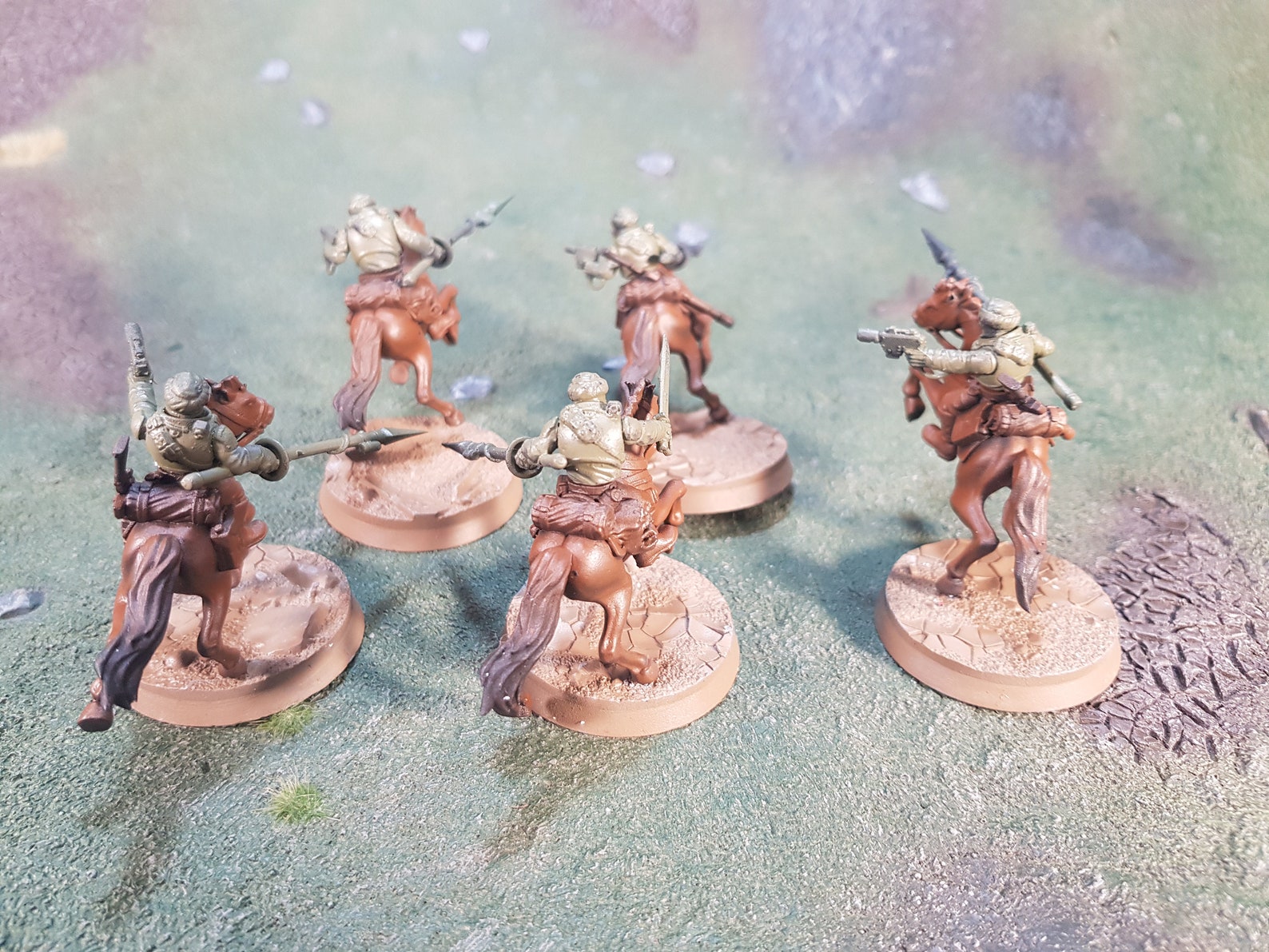 Imperial Guard Tallarn Desert Raiders Rough Riders Paint Ready - Etsy