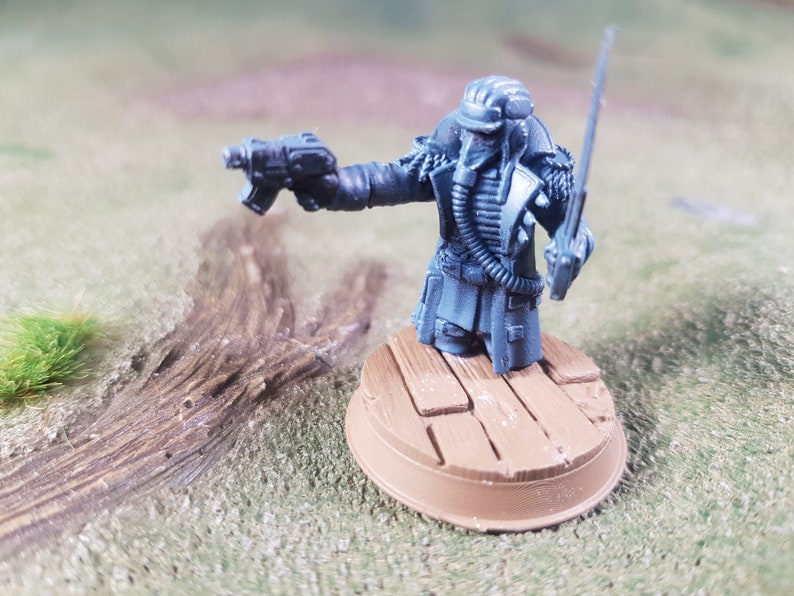 Death Korps Tank Commander Fits Krieg Paint Ready - Etsy