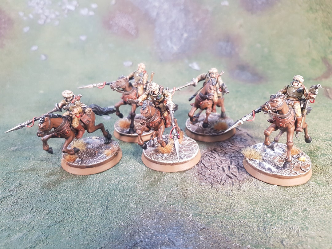 Imperial Guard Tallarn Desert Raiders Rough Riders - Etsy